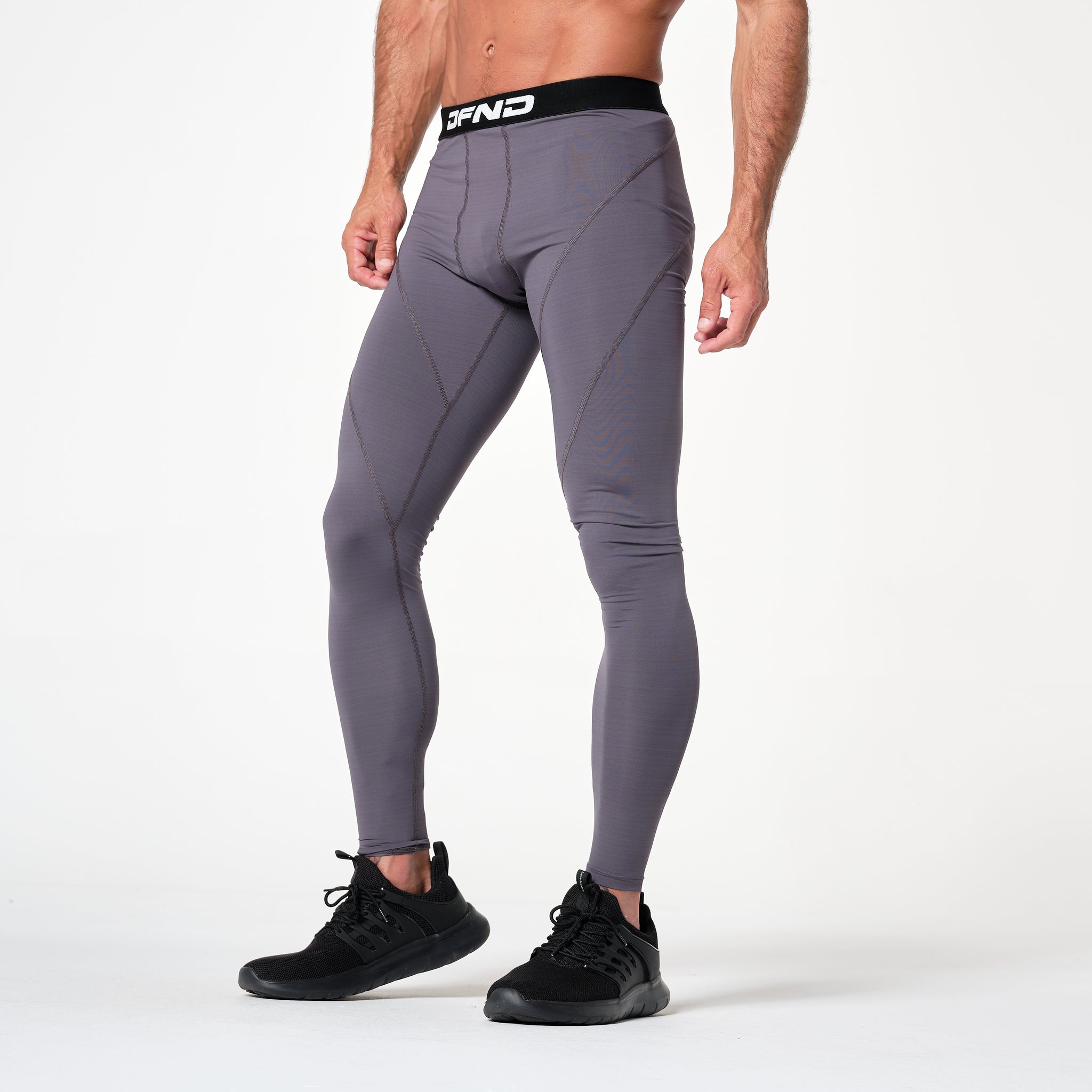 Men's Graduated Compression Tight - Black | DFND