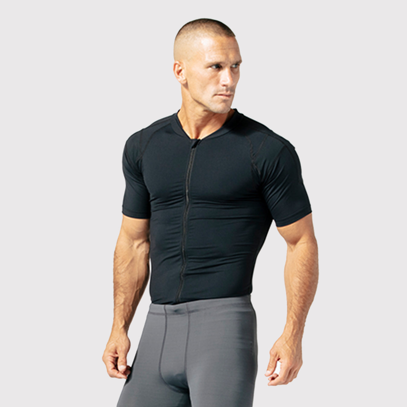 Recovery Zip Short Sleeve Shirt - DFND USA